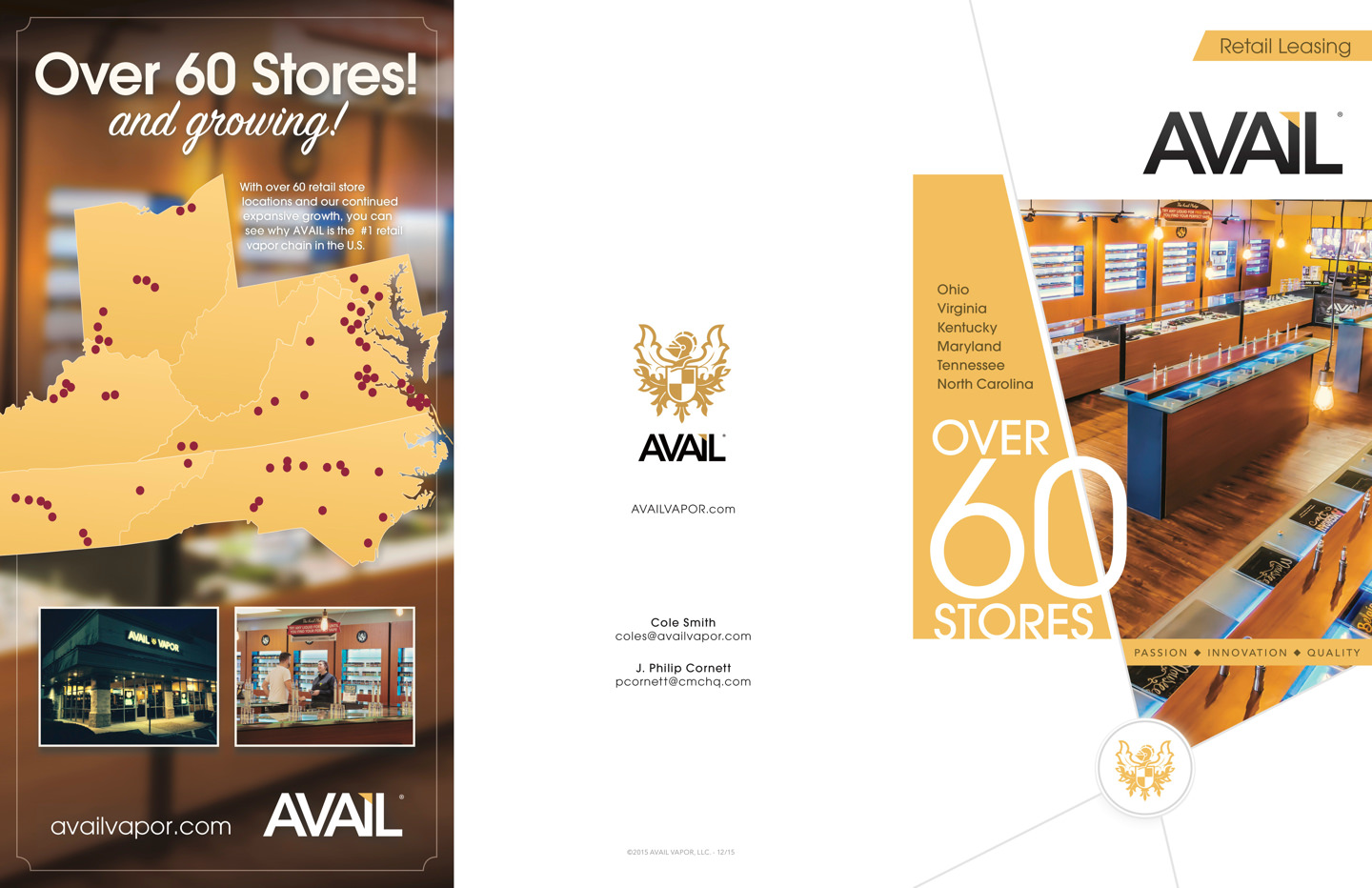 Retail Opportunities Trifold | Brochures | Thomas Scott Layman