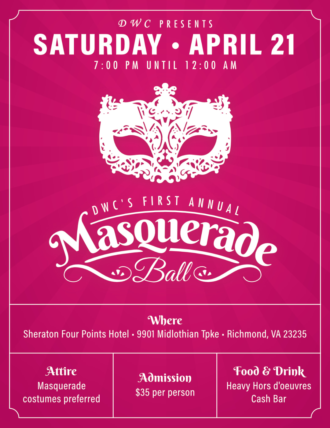 Masquerade Ball Flyer | Flyers Design | Thomas Scott Layman
