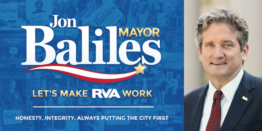 Jon Baliles 2016 Mayor | Direct Mail Design | Thomas Scott Layman