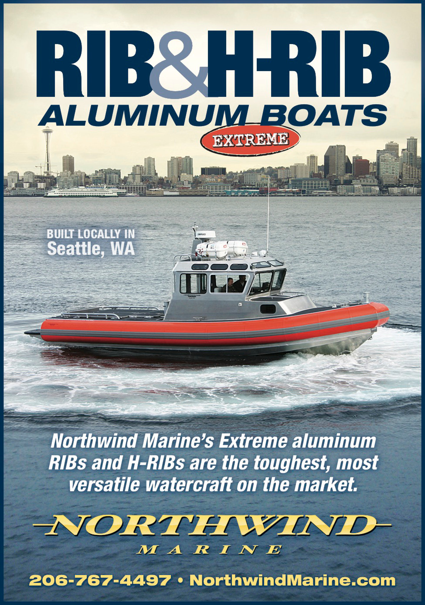 RIB and HRIB Boats Ad | Online Ad Design | Thomas Scott Layman